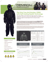 DEMRON MULTI-HAZARD PROTECTION SUIT CBRN – Radiation Shield Technologies